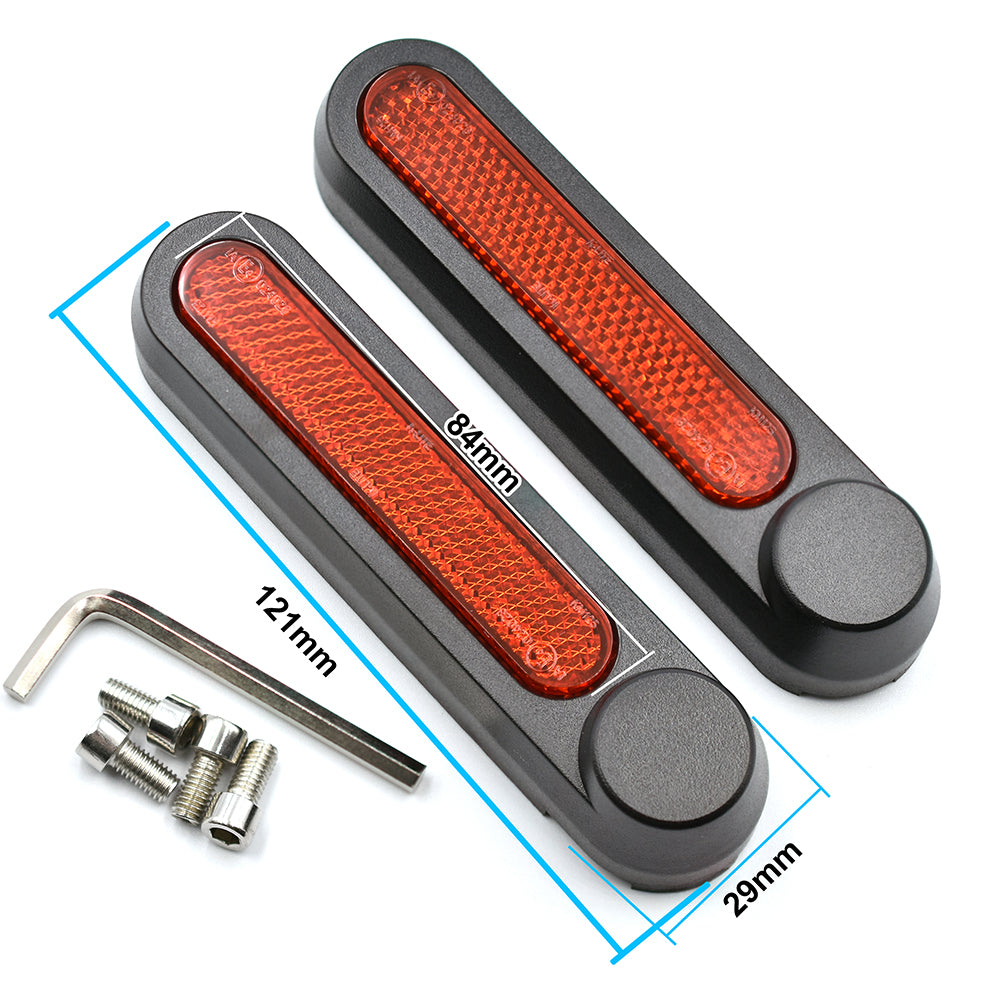 Rear Side Wheel Covers With Reflective Pieces For Segway Ninebot F2 ...